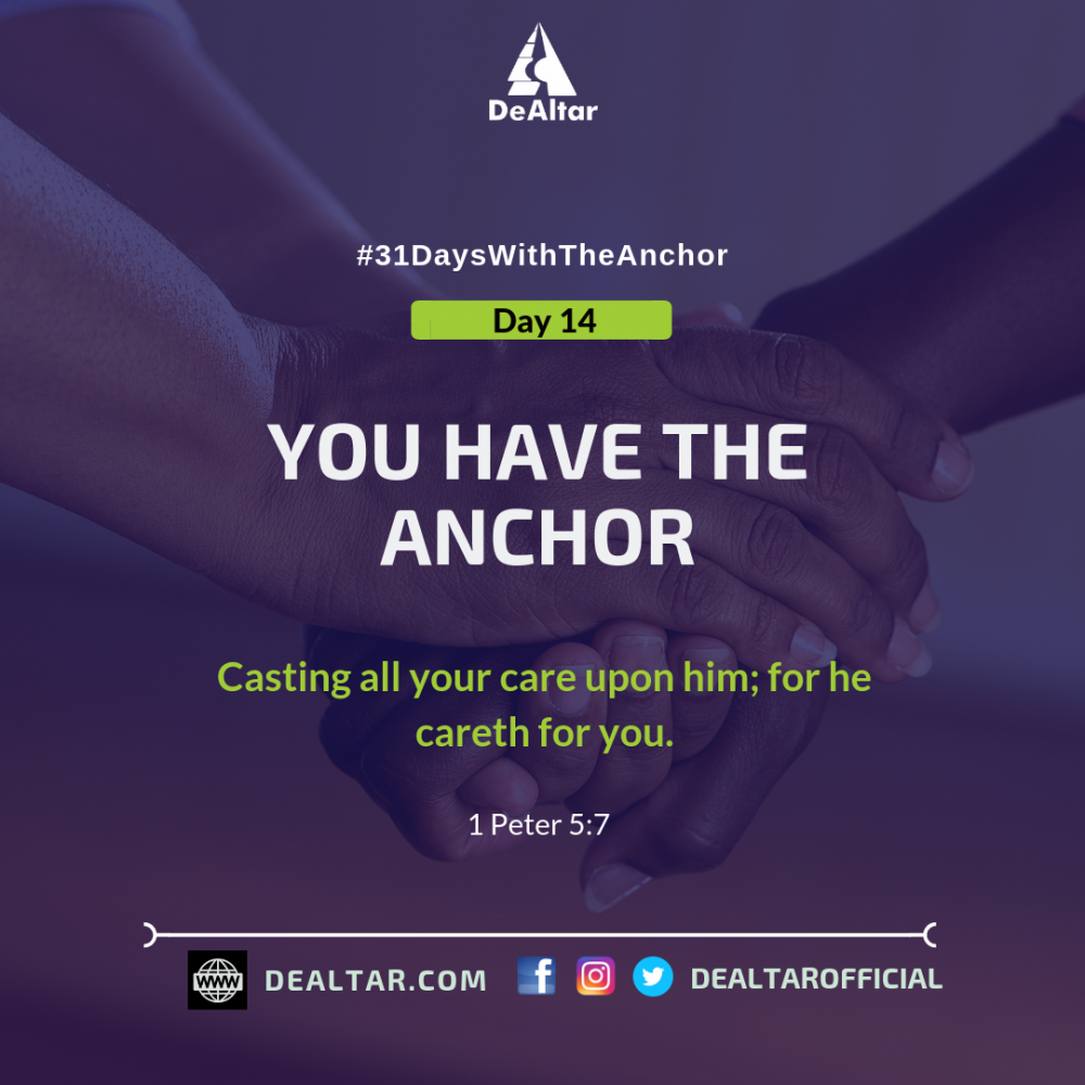 31 Days with The Anchor - Day 14 | DeAltar - Hope Movement | Youth ...